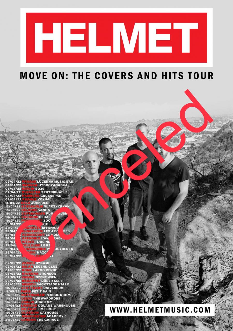 Concierto Helmet - 23/04/2022 - Audincourt - Le Moloco - Francia