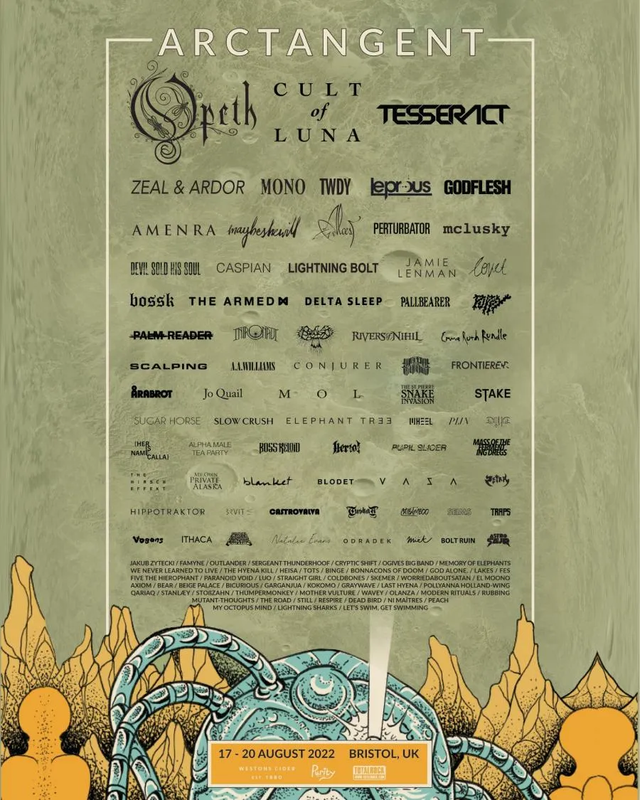 ArcTanGent Festival 2022 - Map | Concerts-Metal