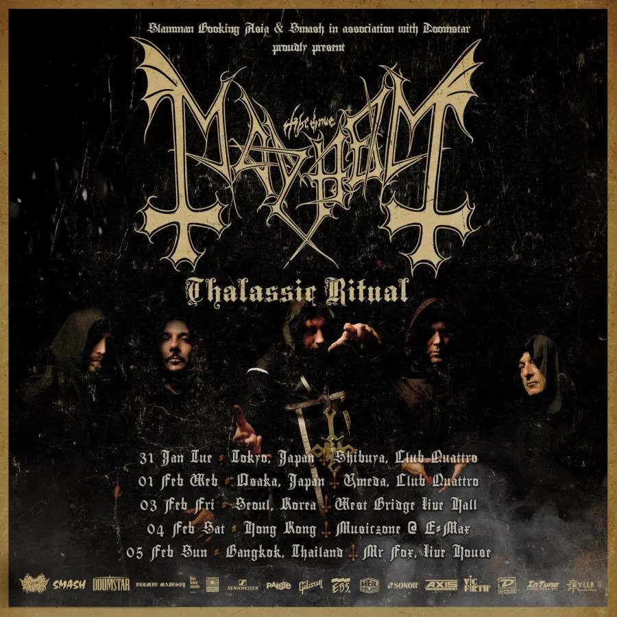 Concierto Mayhem - 31/01/2023 - Tokyo - Shibuya Club Quattro - Japón