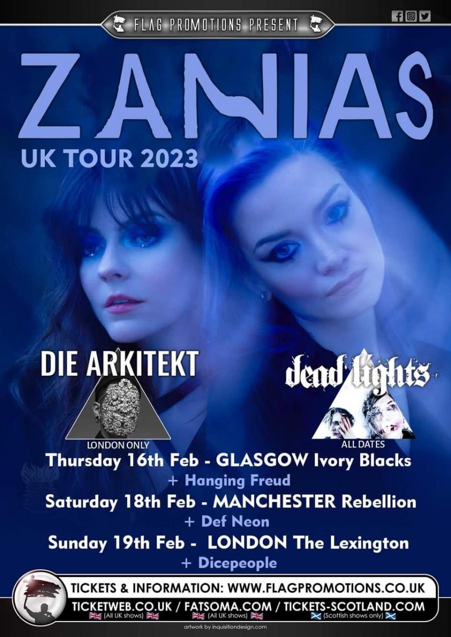 Concierto Zanias - 19/02/2023 - London - The Lexington - Reino Unido