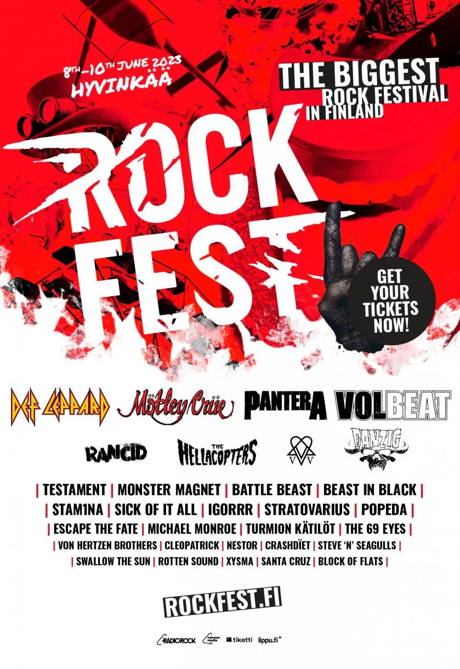 RockFest 2023 - 08/06/2023 (3 Días) - Hyvinkää - Finlandia