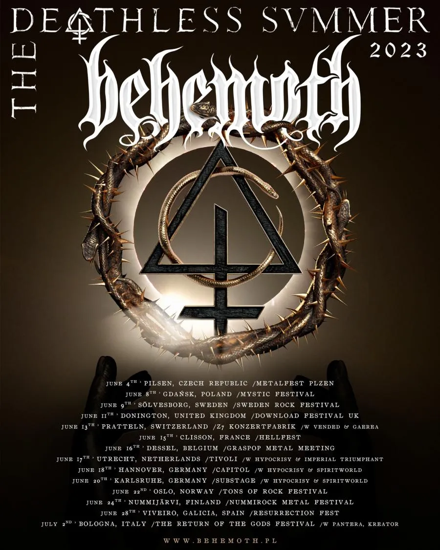 Concierto Behemoth - 20/06/2023 - Karlsruhe - Substage - Alemania