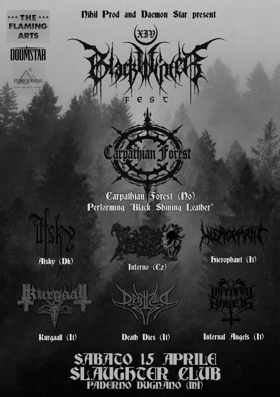 Black Winter Fest 2023 - 15/04/2023 - Milano (Paderno Dugnano) - Slaughter Club - Italia