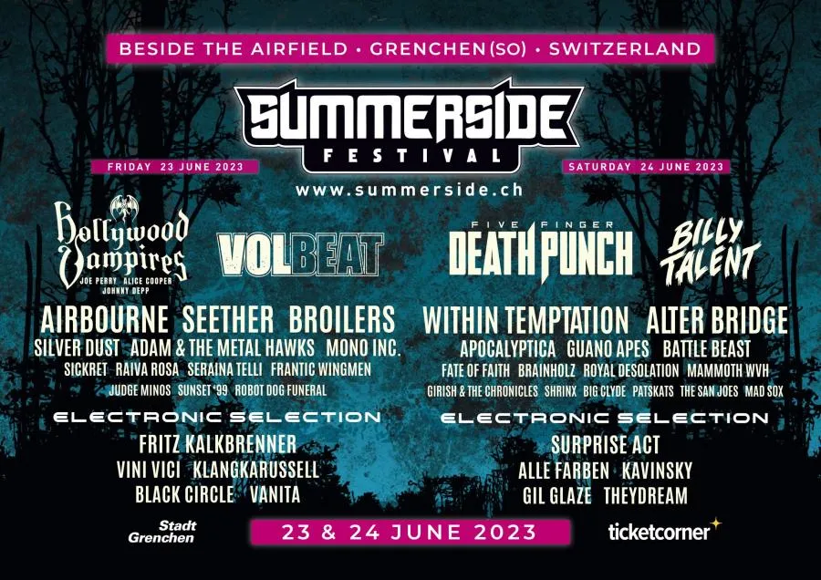 Summerside Festival 2023 - 23/06/2023 (2 Días) - Grenchen - Suiza