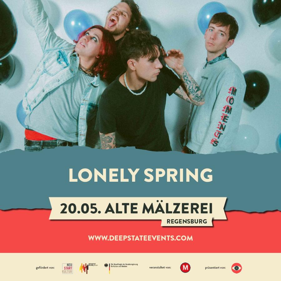 Concierto Lonely Spring - 20/05/2023 - Regensburg - Alte Mälzerei ...