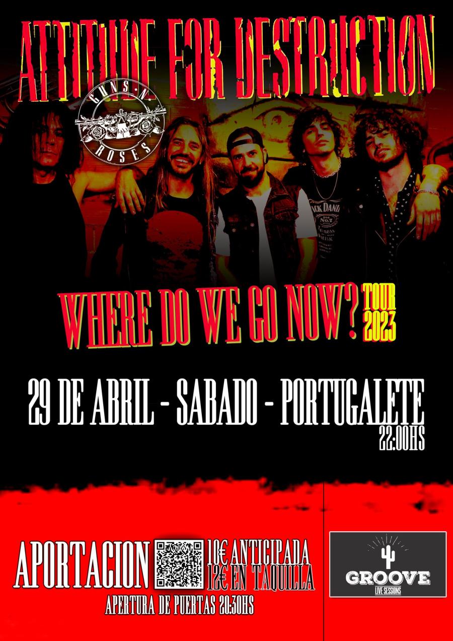 Concierto Attitude For Destruction - 29/04/2023 - Portugalete (Bizkaia ...