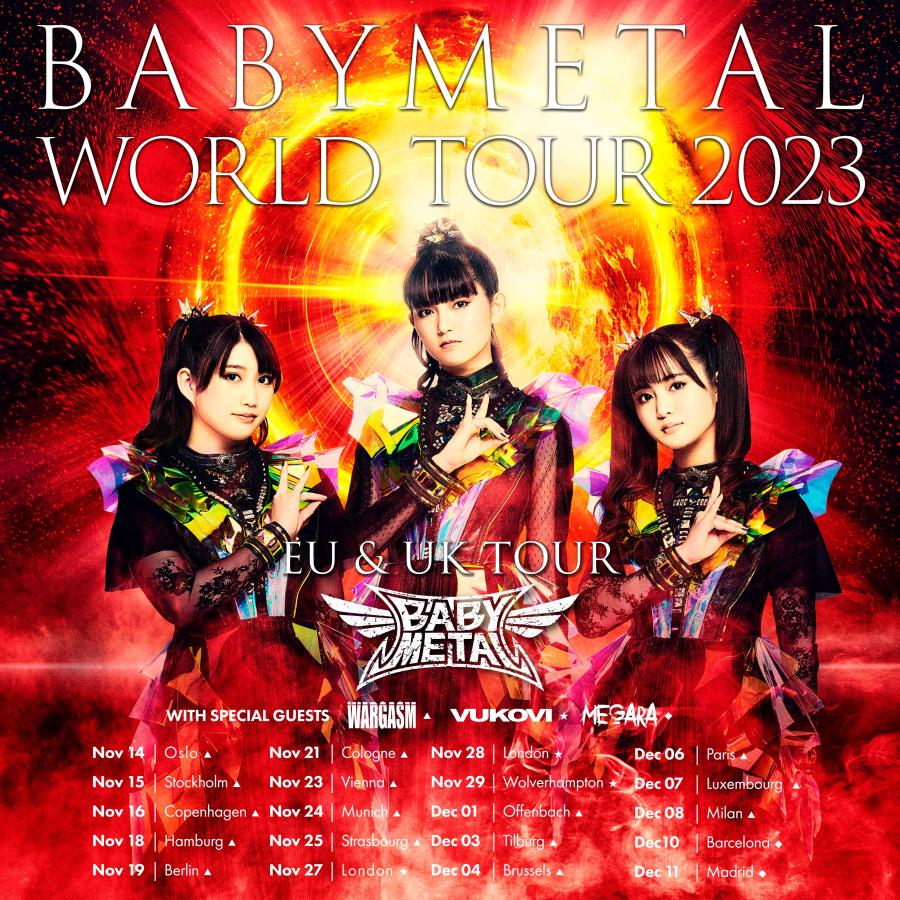 Concierto Babymetal - 08/12/2023 - Milano - Fabrique - Italia