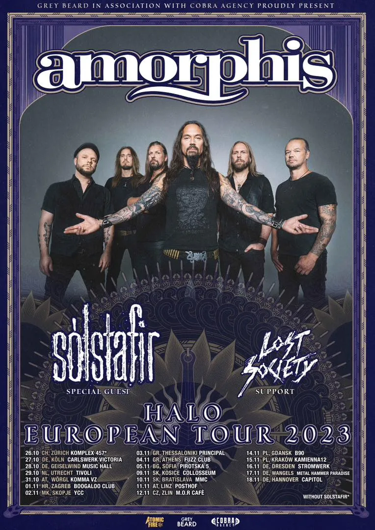 Concierto Amorphis - 01/11/2023 - Zagreb - Boogaloo - Croacia