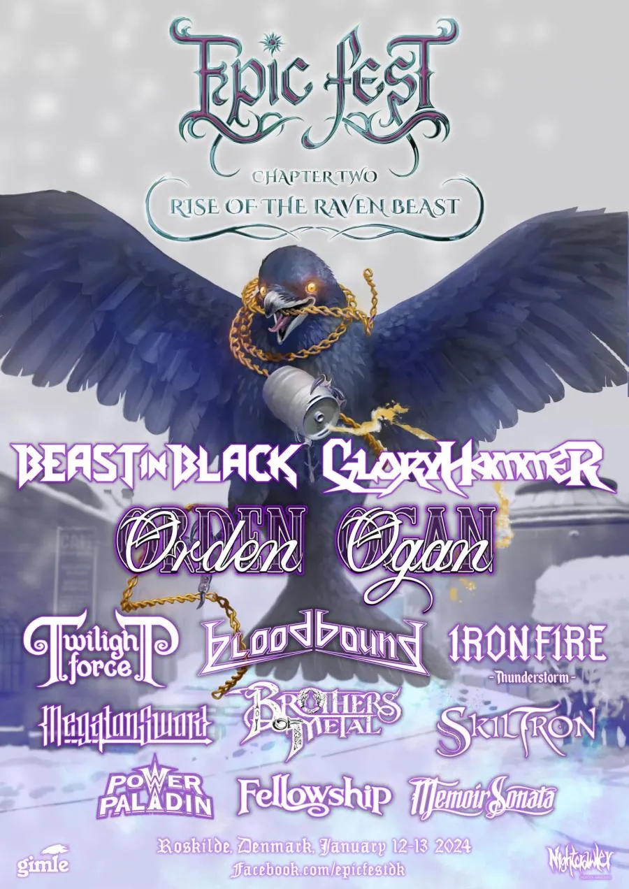 Epic Fest 2024 - 12/01/2024 (2 Días) - Roskilde - Dinamarca