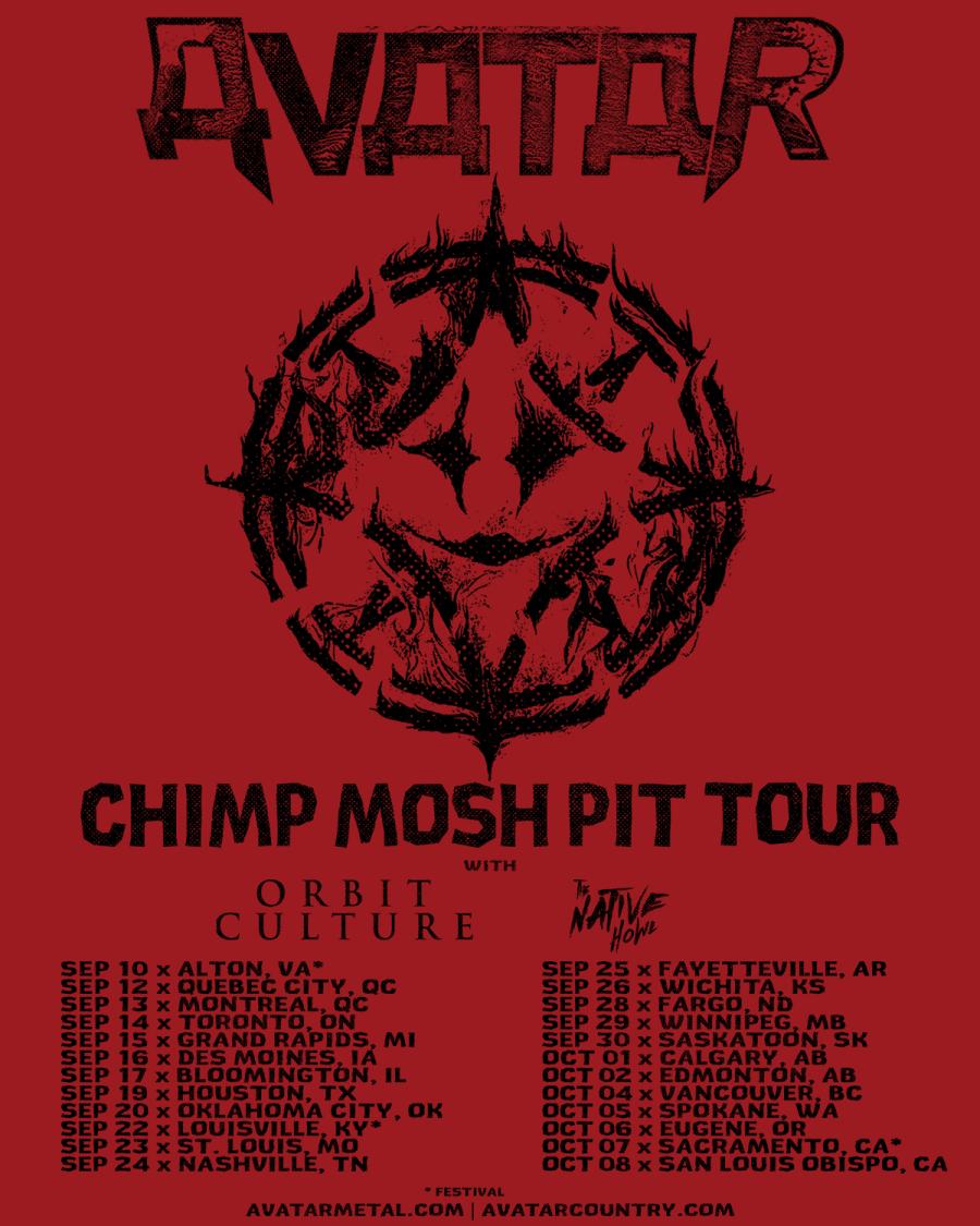 Avatar band tour | Arsecultur.com