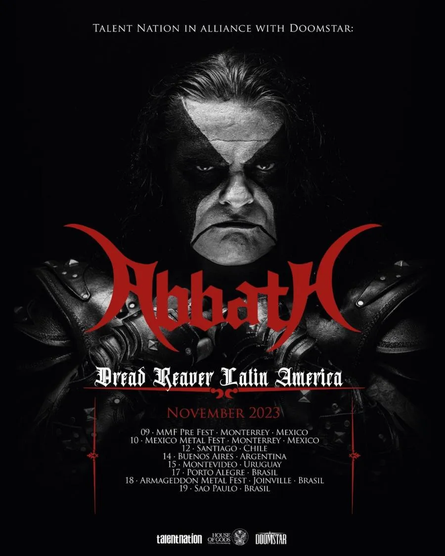 Concierto Abbath - 14/11/2023 - Buenos Aires - TBD - Argentina