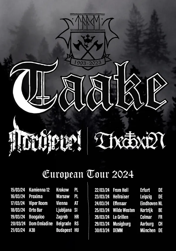 Concierto Taake - 17/03/2024 - Wien / Vienna - Viper Room - Austria