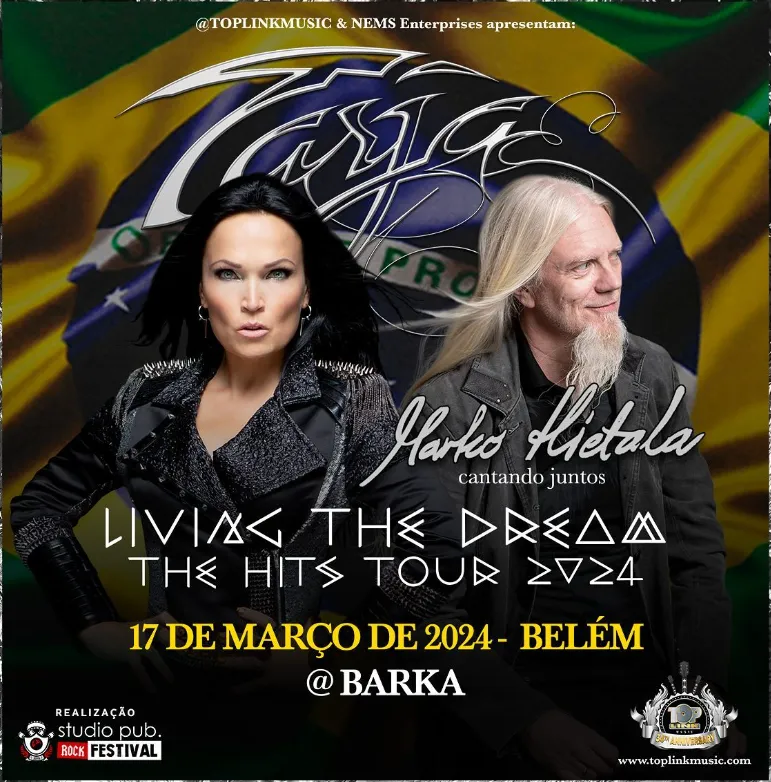 Tarja - Living the dream - The Hits Tour 2024 - 17/03/2024 - Belém ...