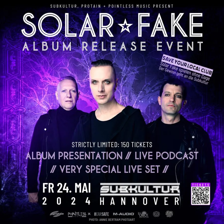 Concierto Solar Fake - 24/05/2024 - Hannover - Subkultur - Alemania
