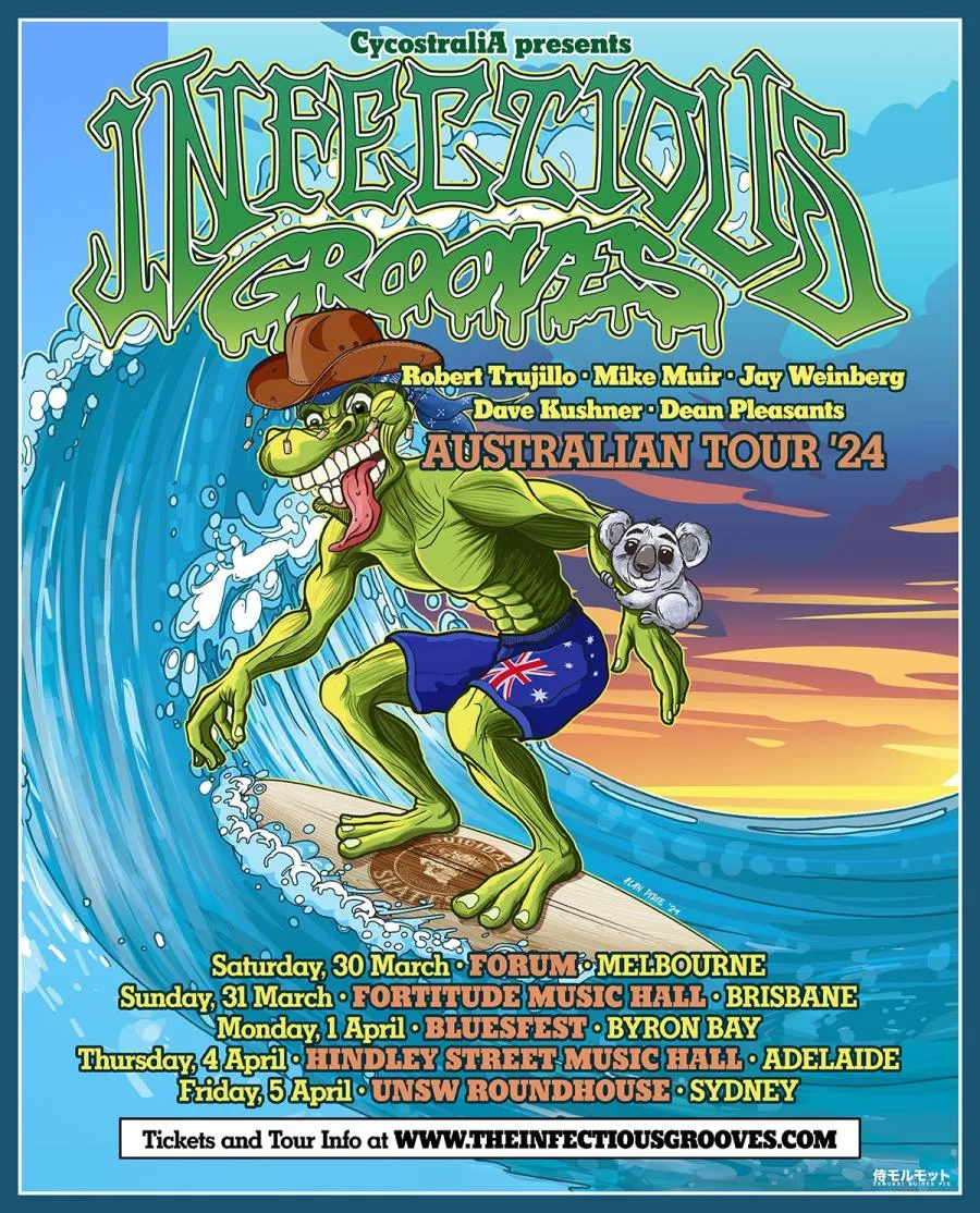 Infectious Grooves - Australian Tour 2024 - 31/03/2024 - Brisbane ...