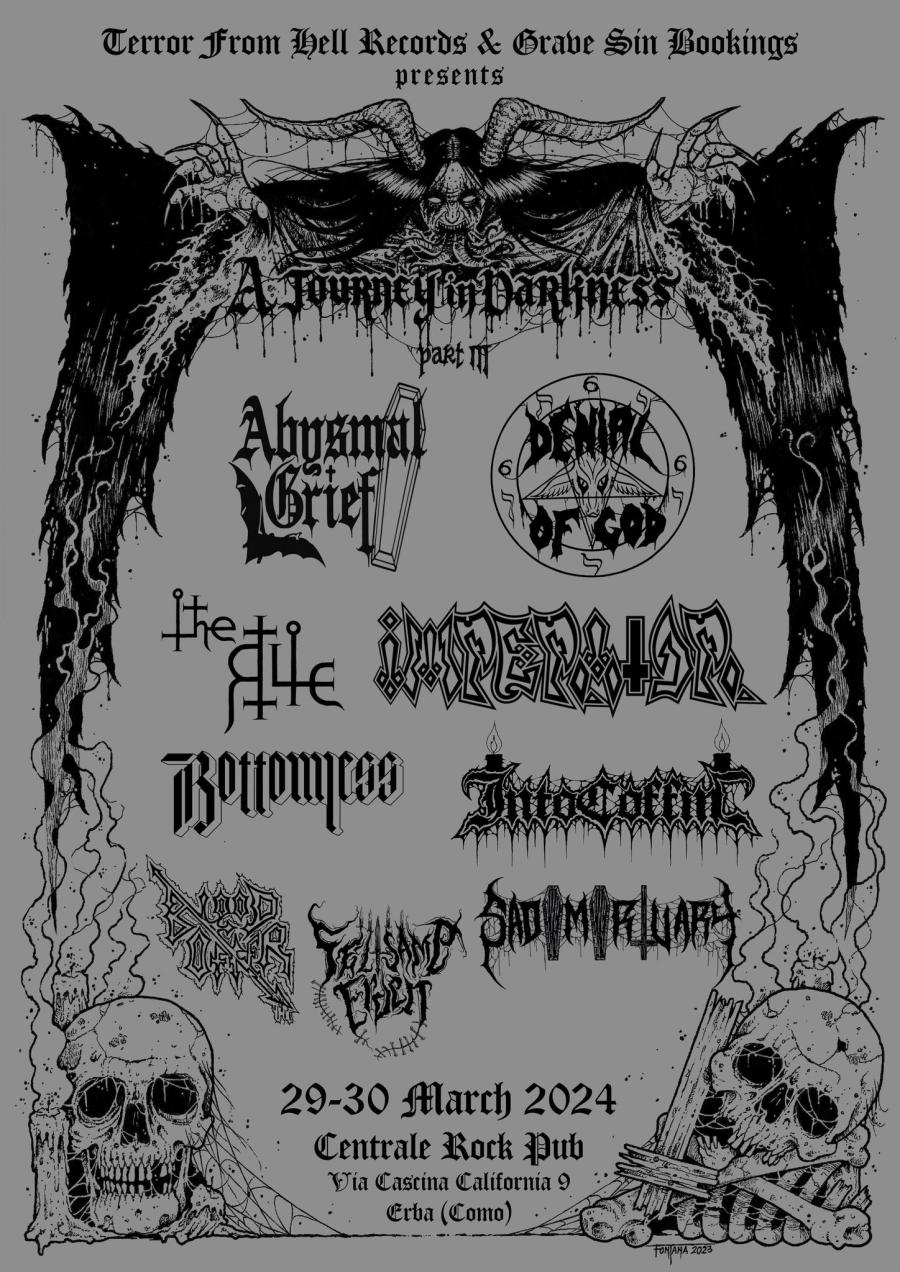 A Journey In Darkness 2024 - 29/03/2024 (2 días) - Erba - Centrale Rock ...