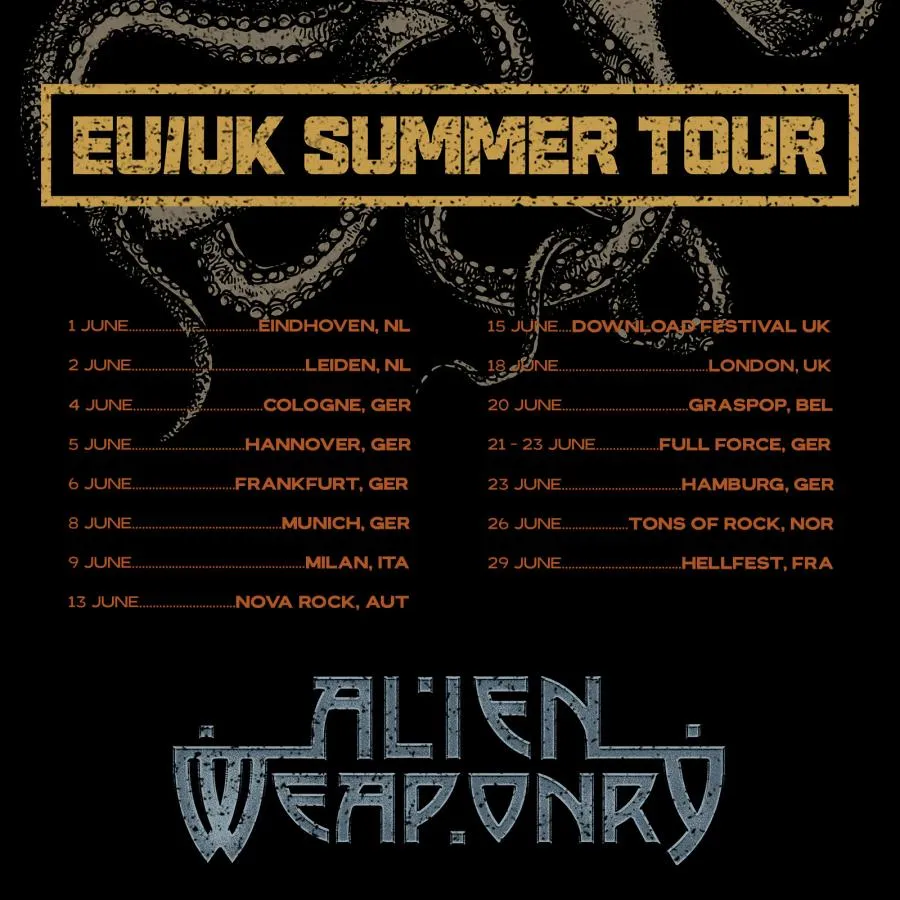 Concierto Alien Weaponry - 18/06/2024 - London - O2 Academy Islington ...