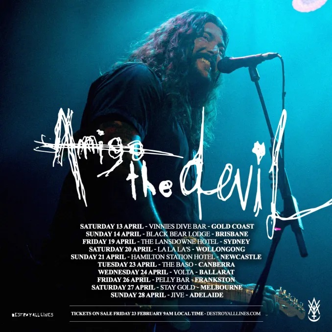 Amigo The Devil - Australia Tour 2024 - 27/04/2024 - Melbourne ...