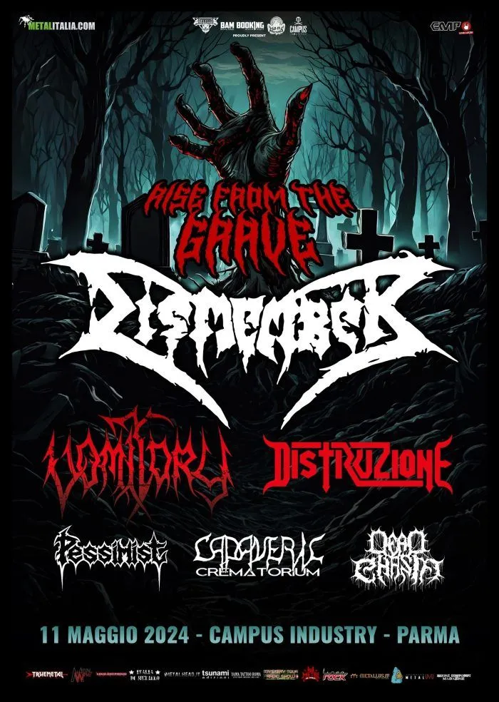 Rise From The Grave 2024 - 11/05/2024 - Parma - Campus Industry - Italia