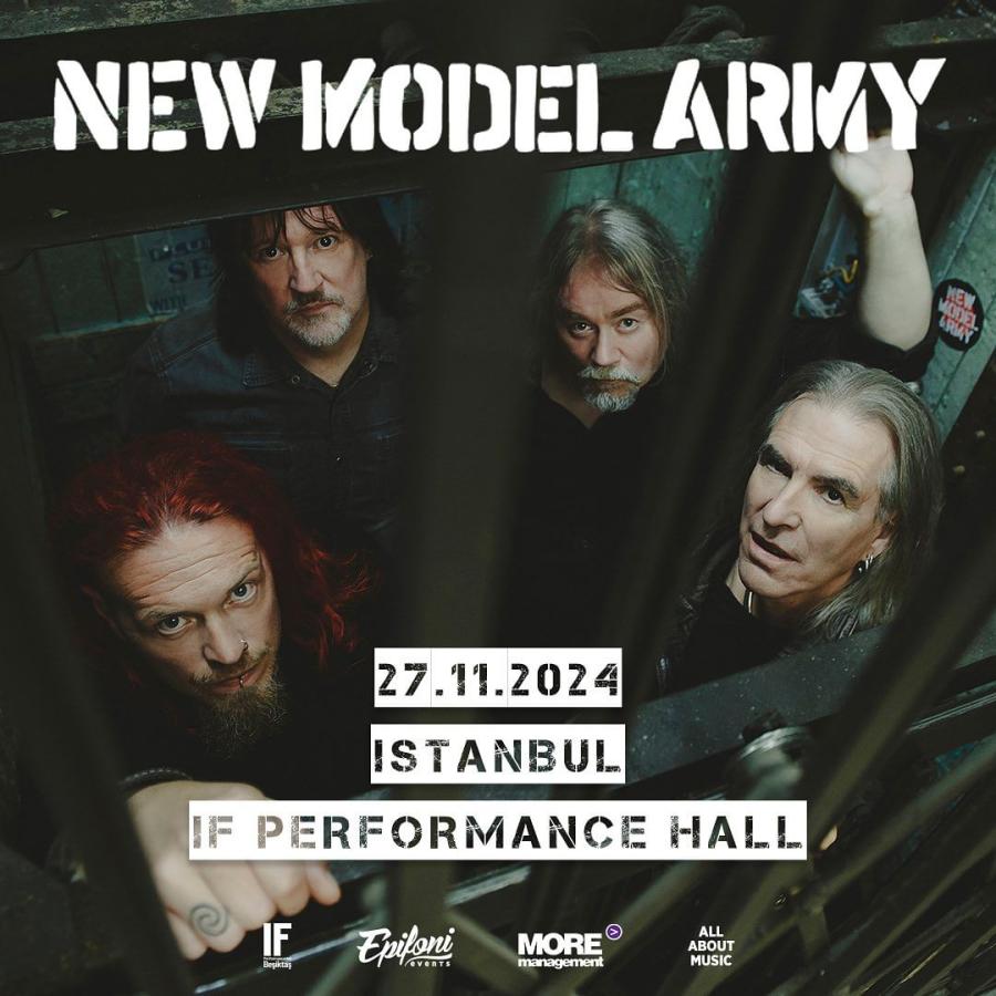 Concierto New Model Army - 27/11/2024 - Istanbul - IF Performance Hall ...