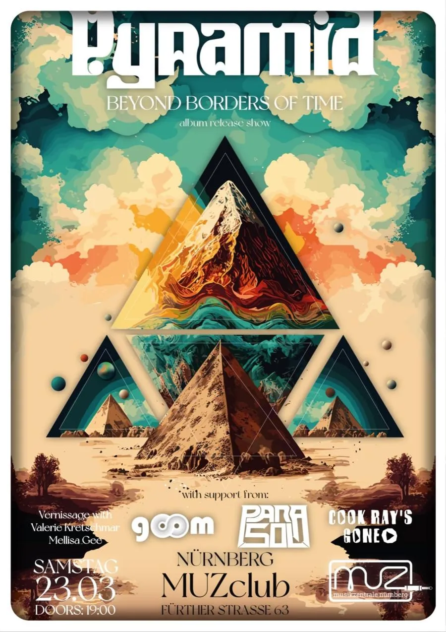 Concierto Pyramid - 23/03/2024 - Nürnberg - MUZ Club - Alemania