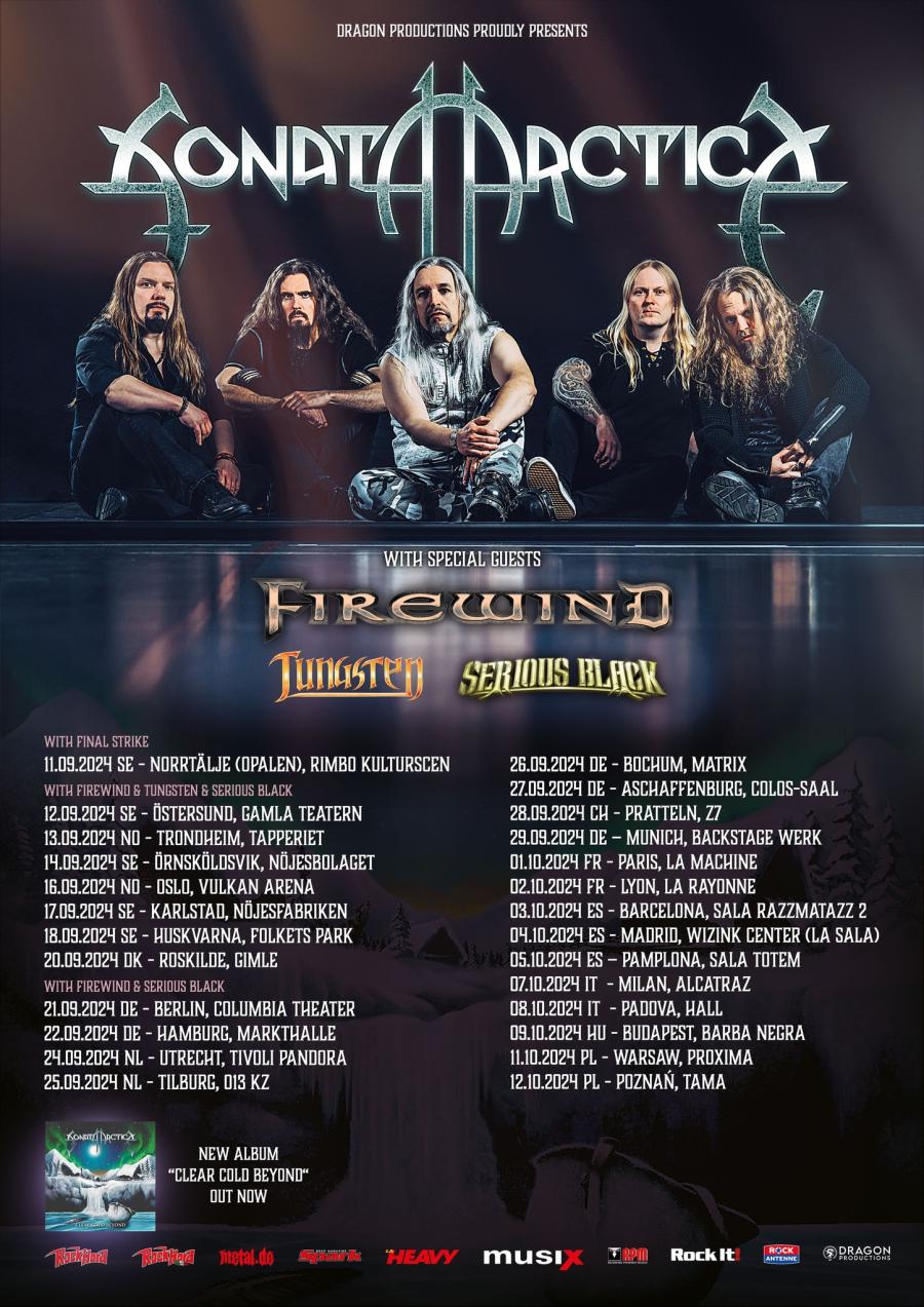 Concierto Sonata Arctica - 04/10/2024 - Madrid - Movistar Arena - España