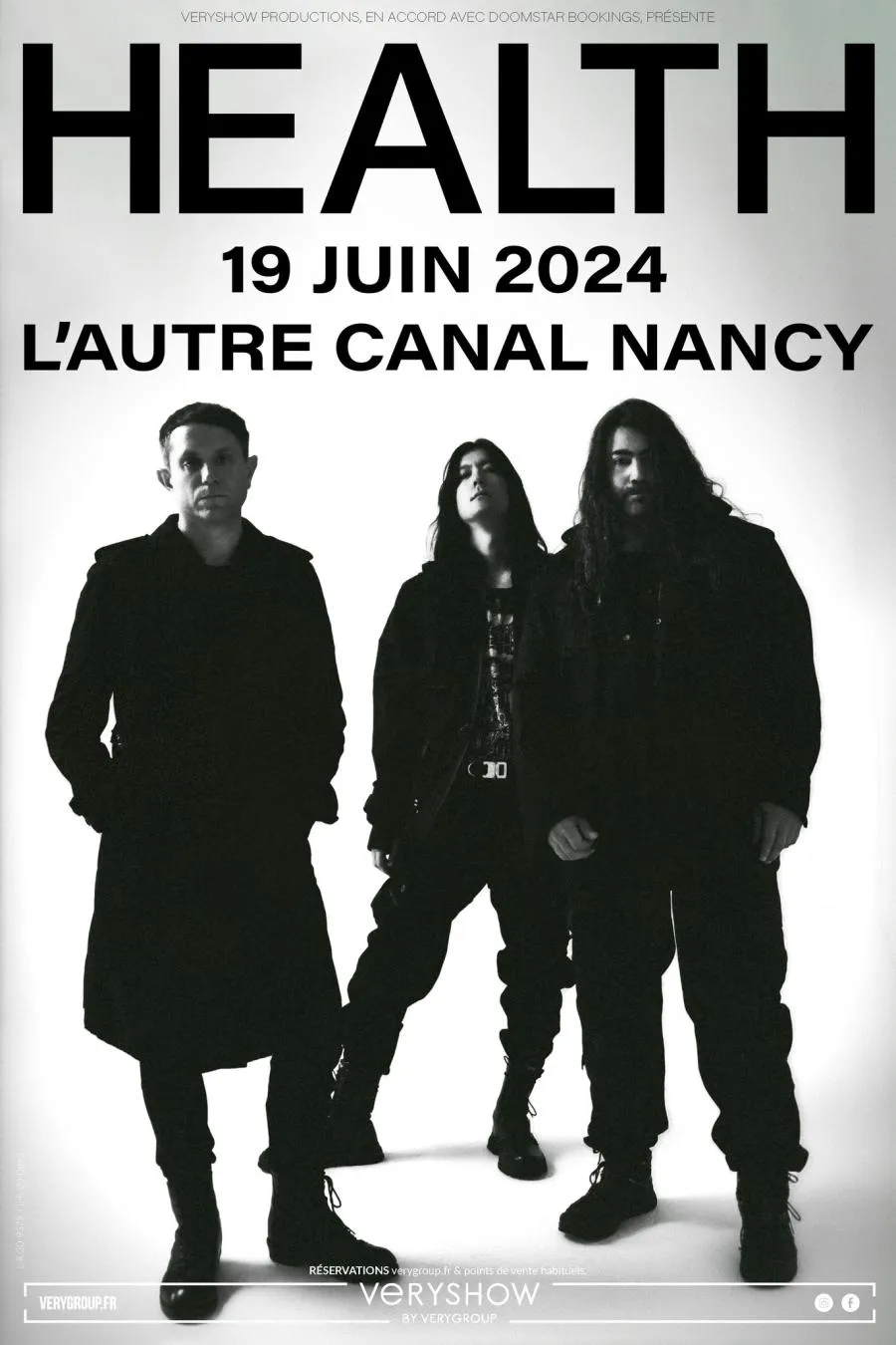 Concierto Health - 19/06/2024 - Nancy - L'Autre Canal - Francia