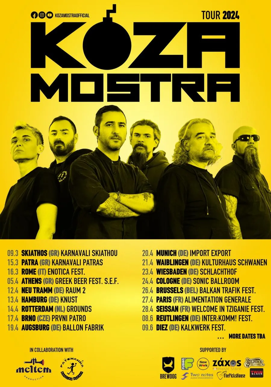 Concierto Koza Mostra - 19/04/2024 - Augsburg - Ballonfabrik - Alemania