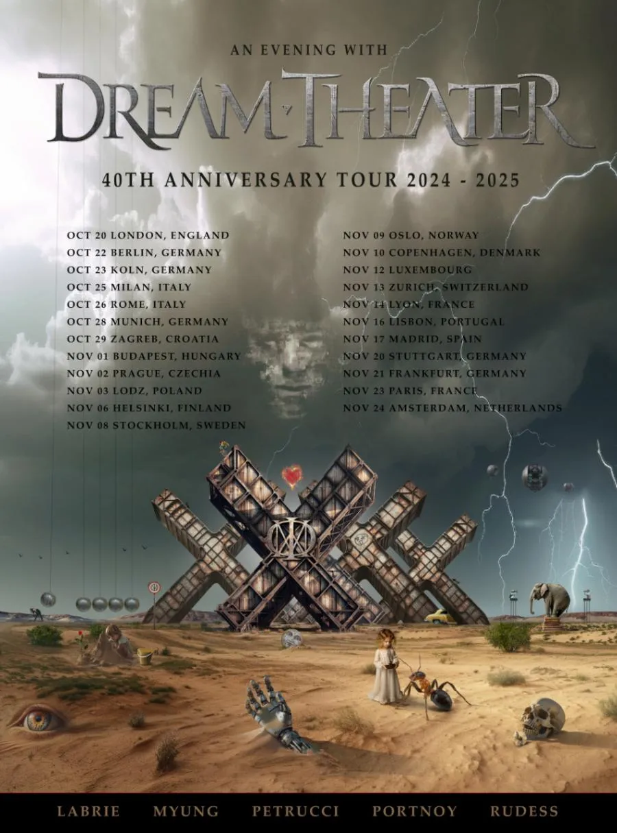 Concierto Dream Theater - 06/11/2024 - Helsinki - Espoo Metro Areena - Finlandia