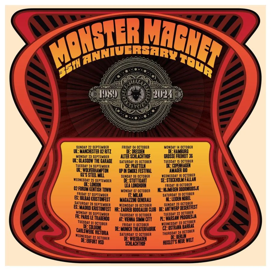 Concierto Monster Magnet - 25/09/2024 - London - O2 Forum Kentish Town ...