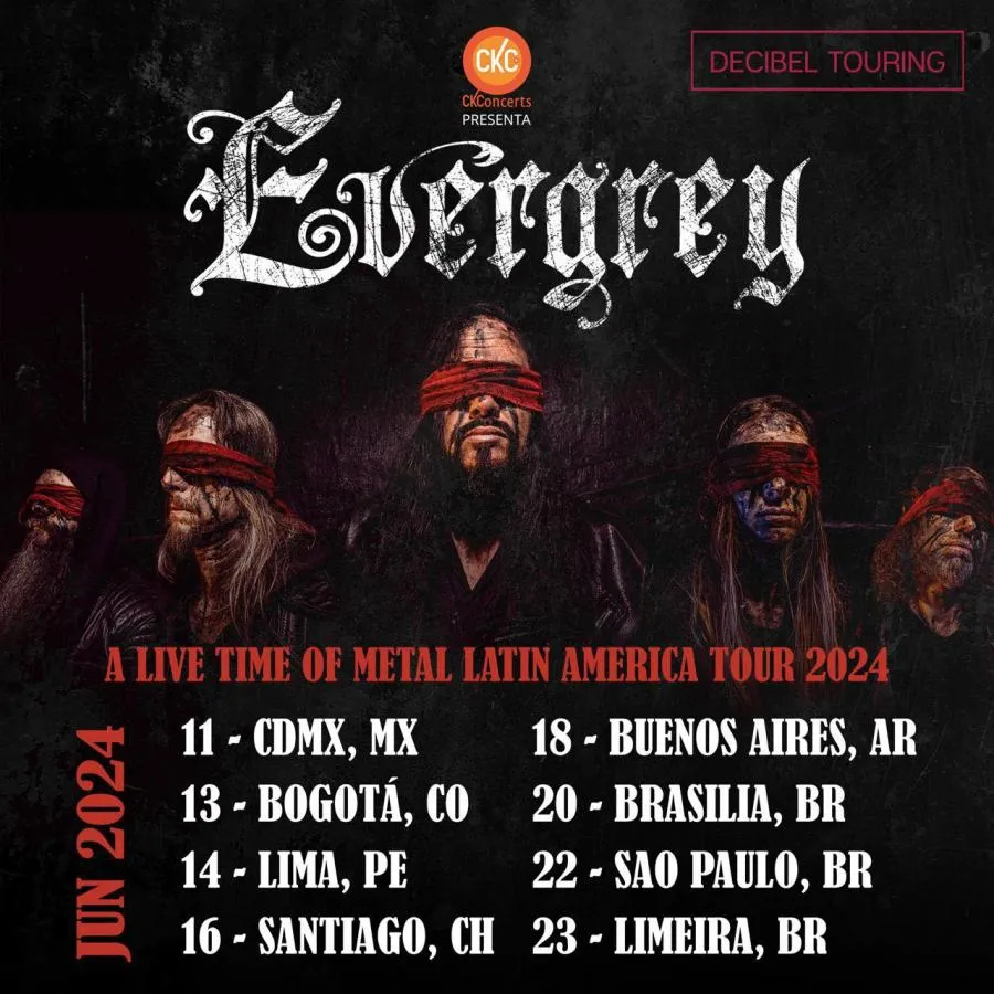 Concierto Evergrey - 23/06/2024 - Limeira - Mirage - Brasil