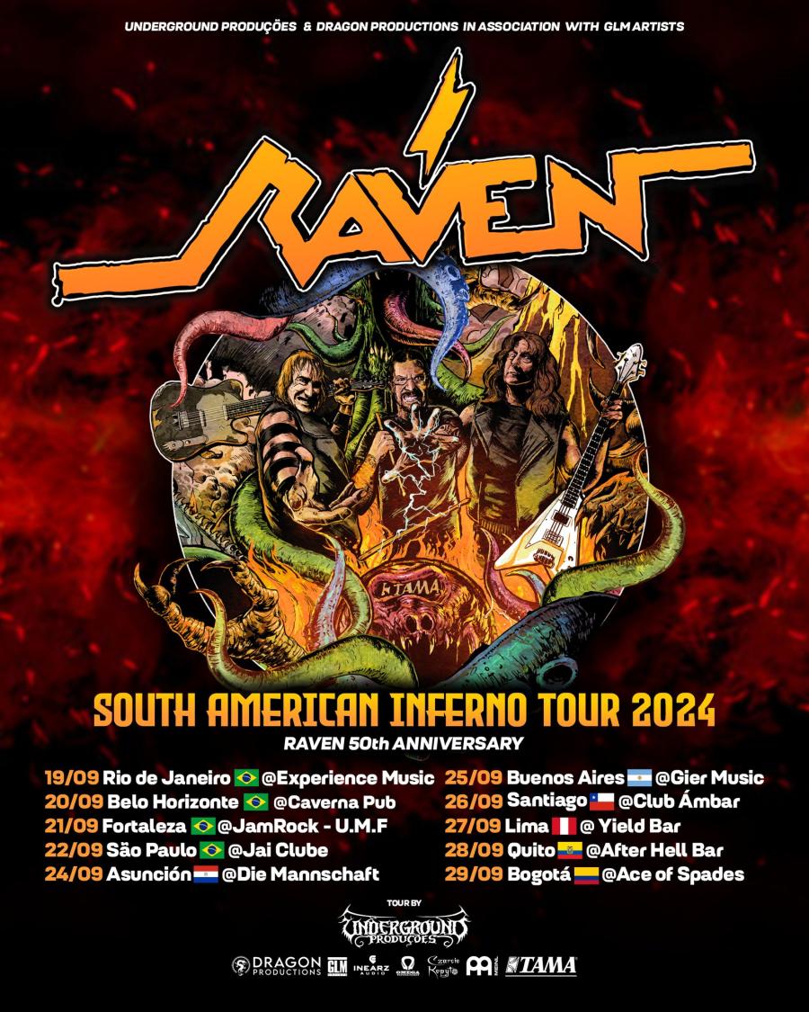 Concierto Raven - 24/09/2024 - Asuncion - Die Mannschaft - Paraguay