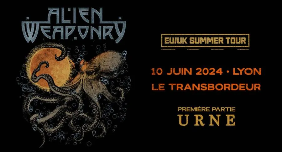Concierto Alien Weaponry - 10/06/2024 - Villeurbanne - Le Transbordeur ...