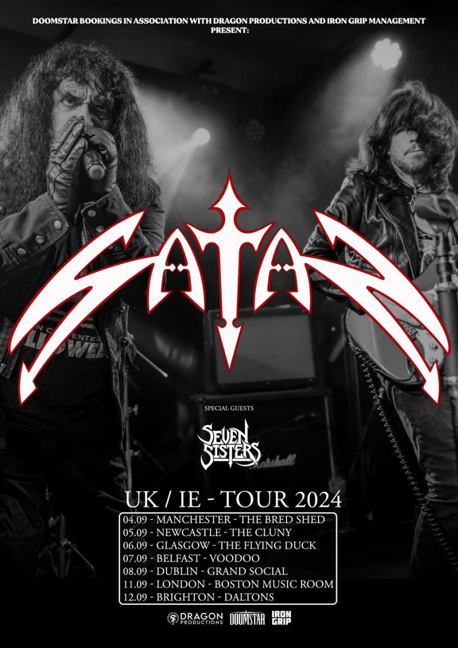 Concierto Satan - 12/09/2024 - Brighton - Daltons - Reino Unido