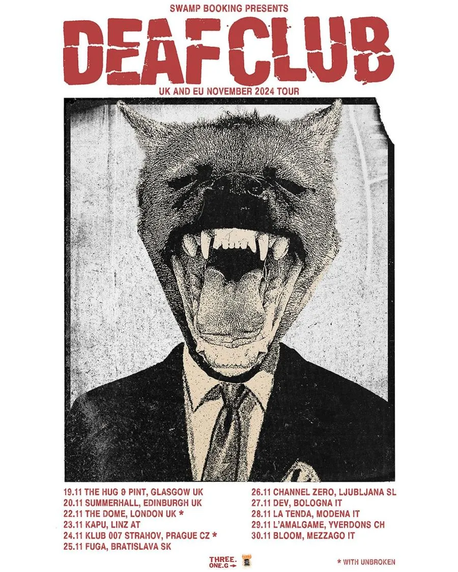 Concierto Deaf Club - 29/11/2024 - Yverdon-Les-Bains - L'Amalgame - Suiza