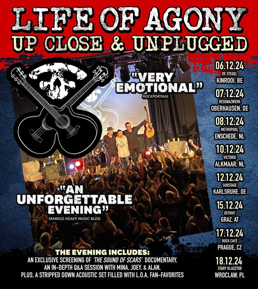 Concierto Life Of Agony - 15/12/2024 - Graz - Detroit - Austria