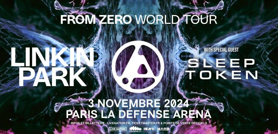 Linkin Park + Sleep Token - 03/11/2024 - Paris (Nanterre) - Paris La ...