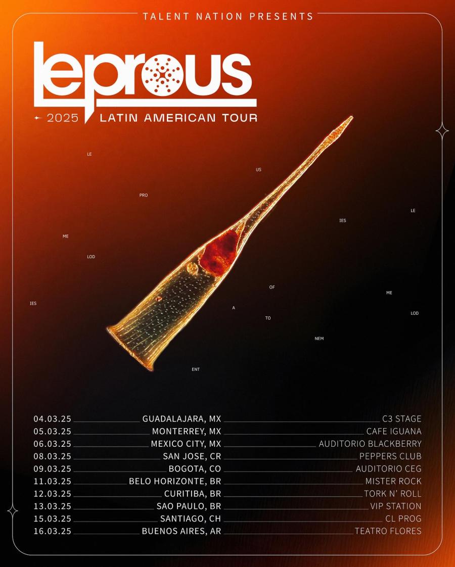 Concierto Leprous - 15/03/2025 - Santiago - Cl Prog - Chile
