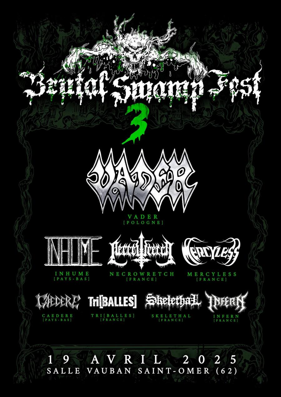 Brutal Swamp Fest 2025 - 19/04/2025 - Saint-Omer - Salle Vauban - Francia