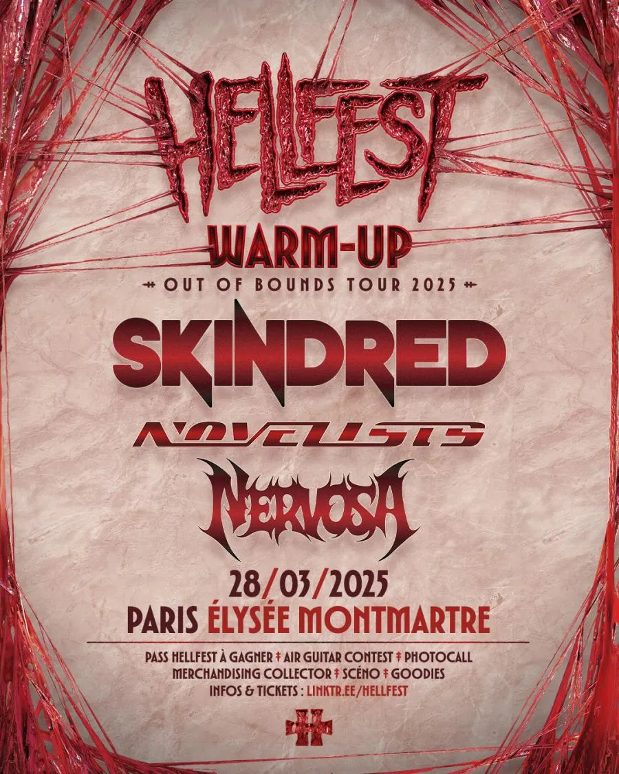 Hellfest Warm-up Tour 2025 - 28/03/2025 - Paris - Elysée Montmartre ...