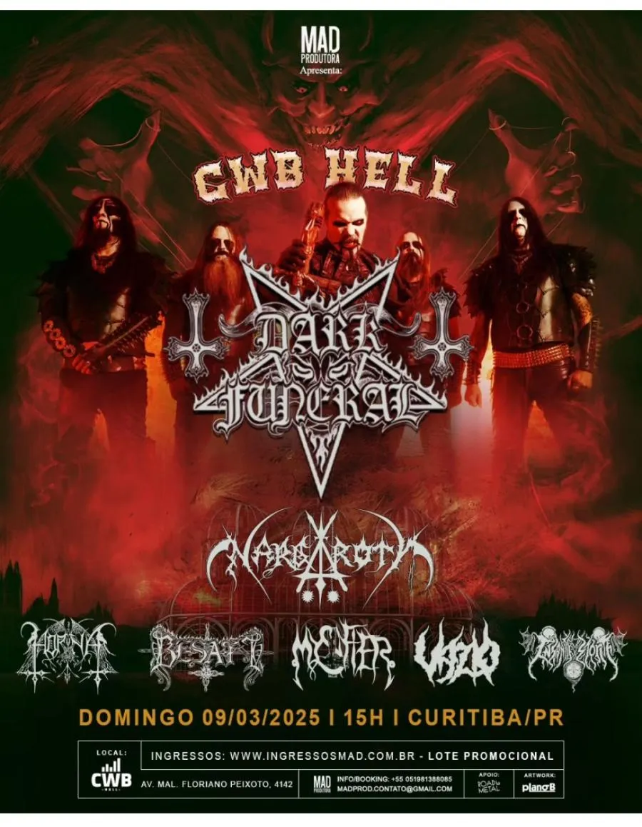 CWB Hell Fest 2025 - 09/03/2025 - Curitiba - CWB Hall - Brasil