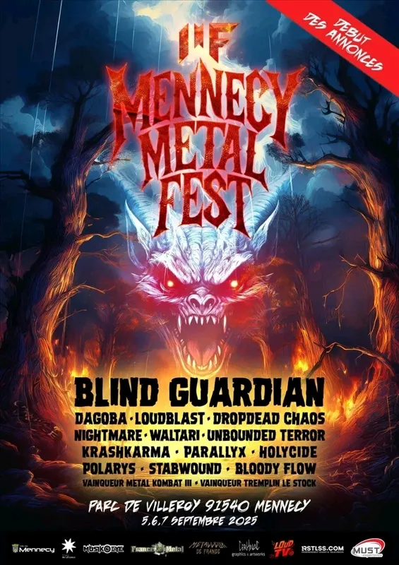 Mennecy Metal Fest 2025 - 05/09/2025 (3 días) - Mennecy - Francia
