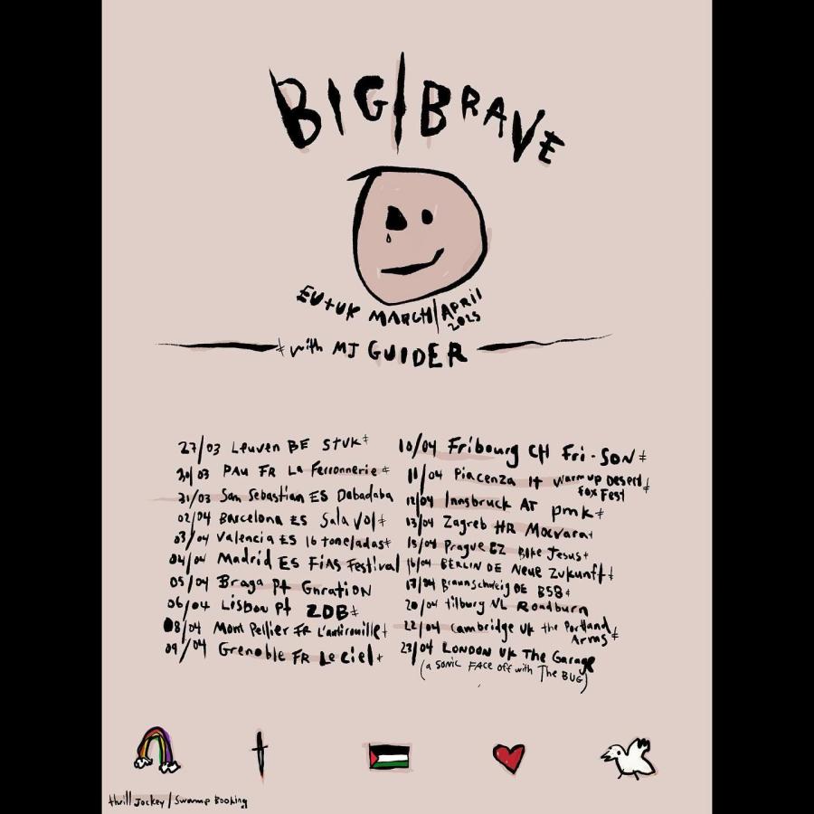 Concierto Big|Brave - 31/03/2025 - Donostia - Dabadaba - España