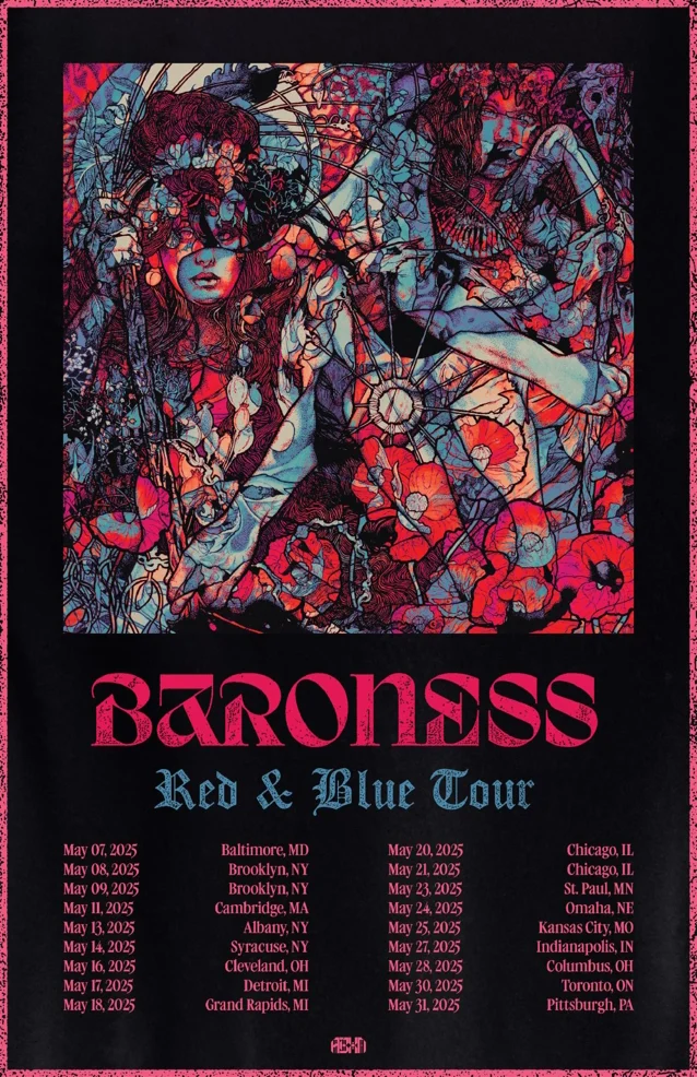 Concierto Baroness - 18/05/2025 - Grand Rapids - The Pyramid Scheme ...