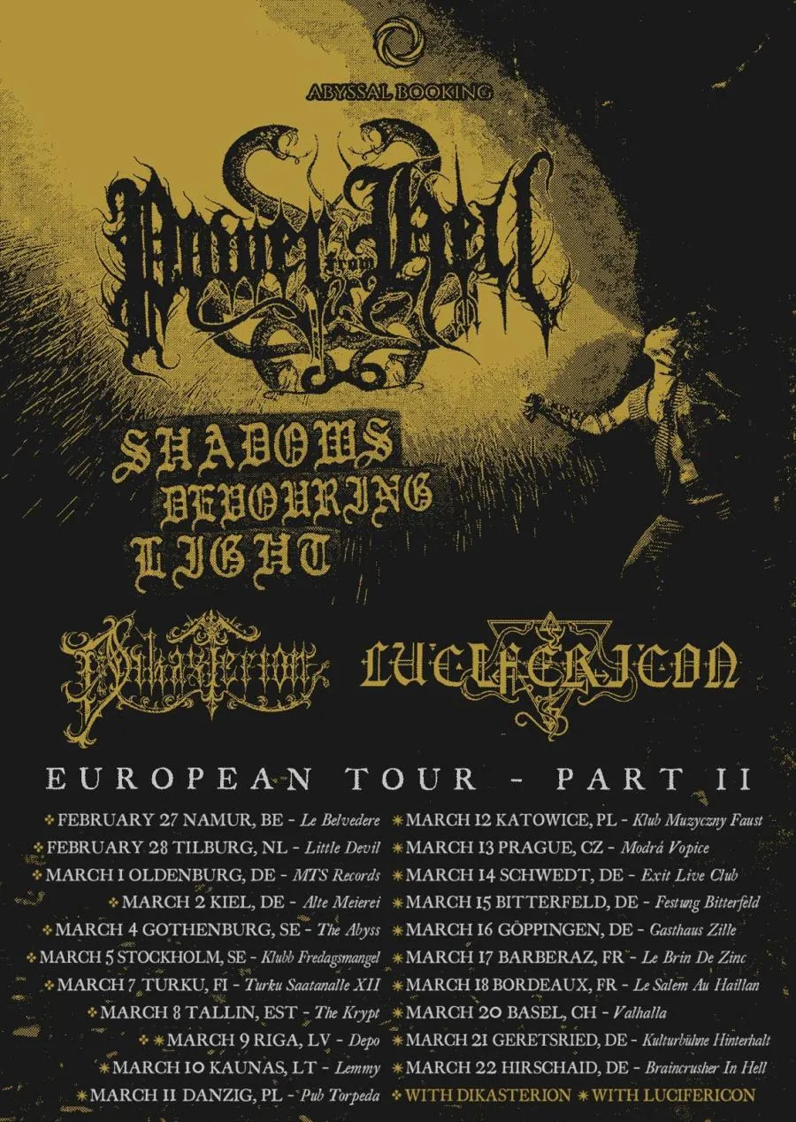 Power From Hell - European Tour 2025 - 09/03/2025 - Riga - DEPO - Letonia