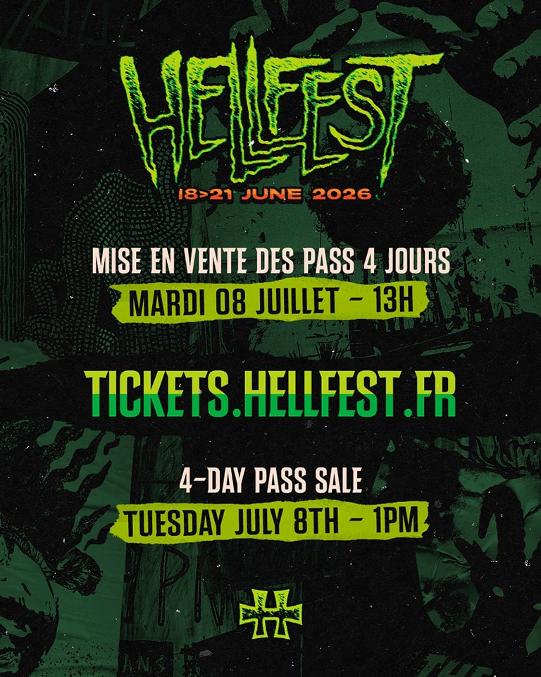Hellfest 2026 - 18/06/2026 (4 Días) - Clisson - Francia