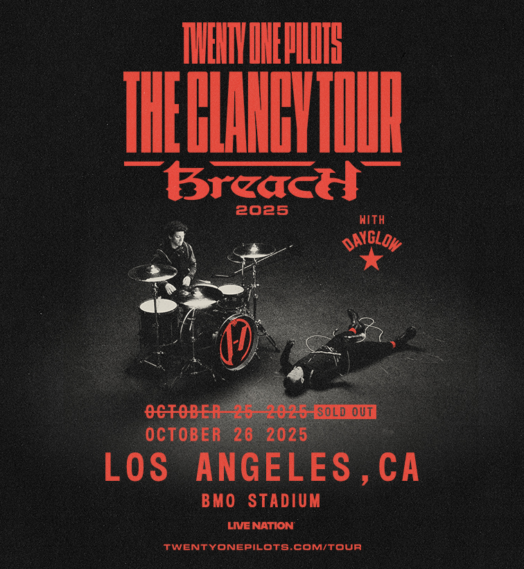 Concierto Twenty One Pilots - 26/10/2025 - Los Angeles - BMO Stadium ...